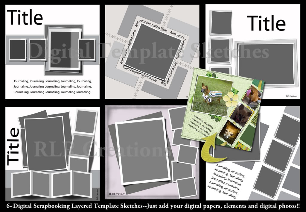 Free Scrapbook Templates For Photoshop Rytefish