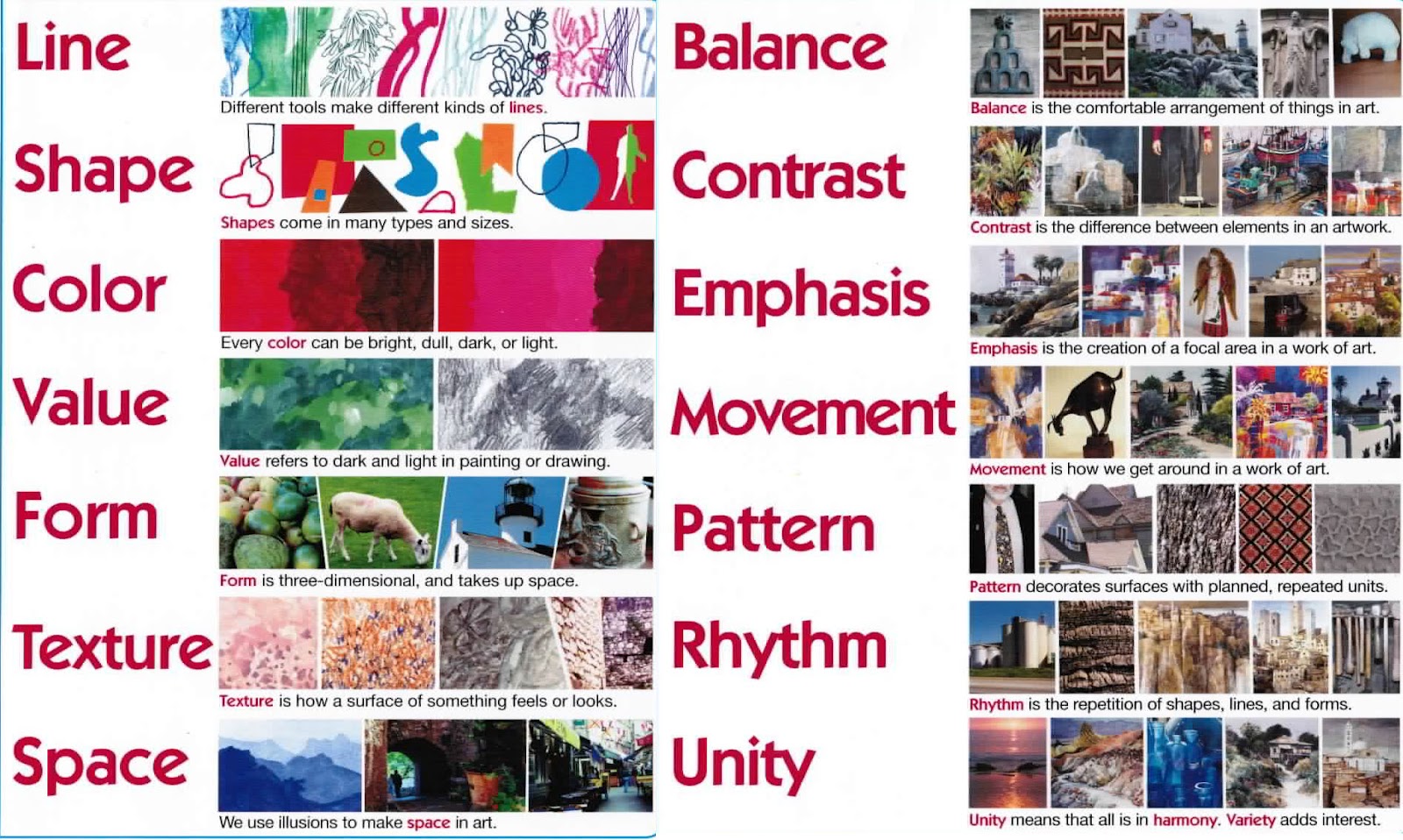 7 Design Elements And Principles Examples Images Design Elements